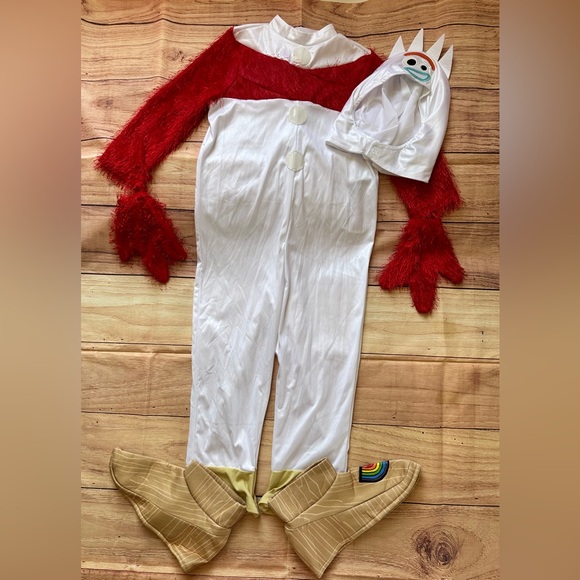 Disney | Costumes | Disney Store Toy Story Forky Costume Boy Size 4 ...